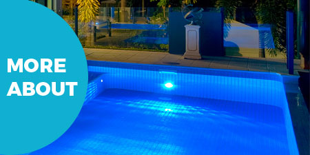 Swimming Pool Lights from Mica Lighting - Enhance Your Pool's Ambiance